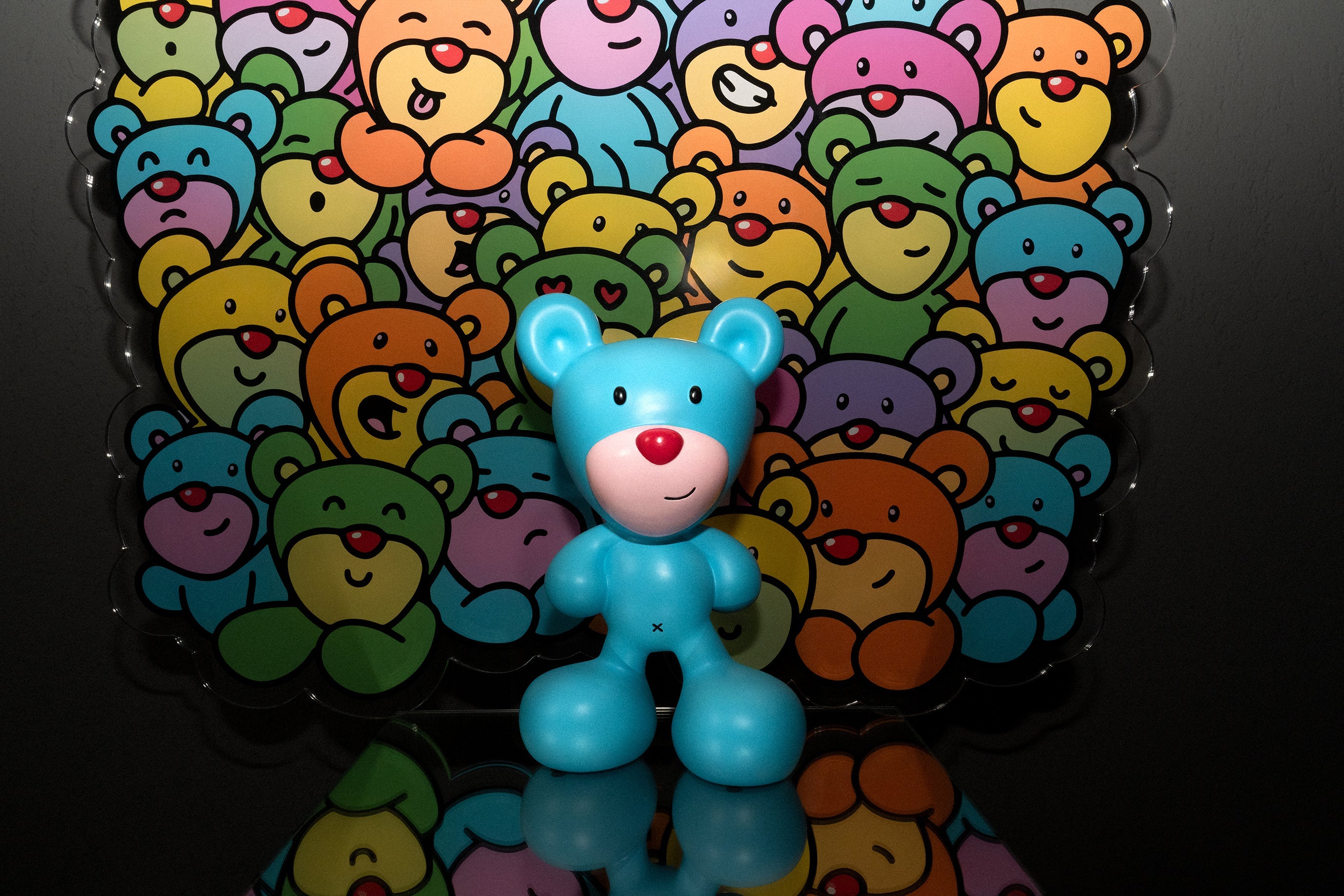 Seletti x Inbetweeners Blue Bear – Limited Edition Collectible Art Toy ...